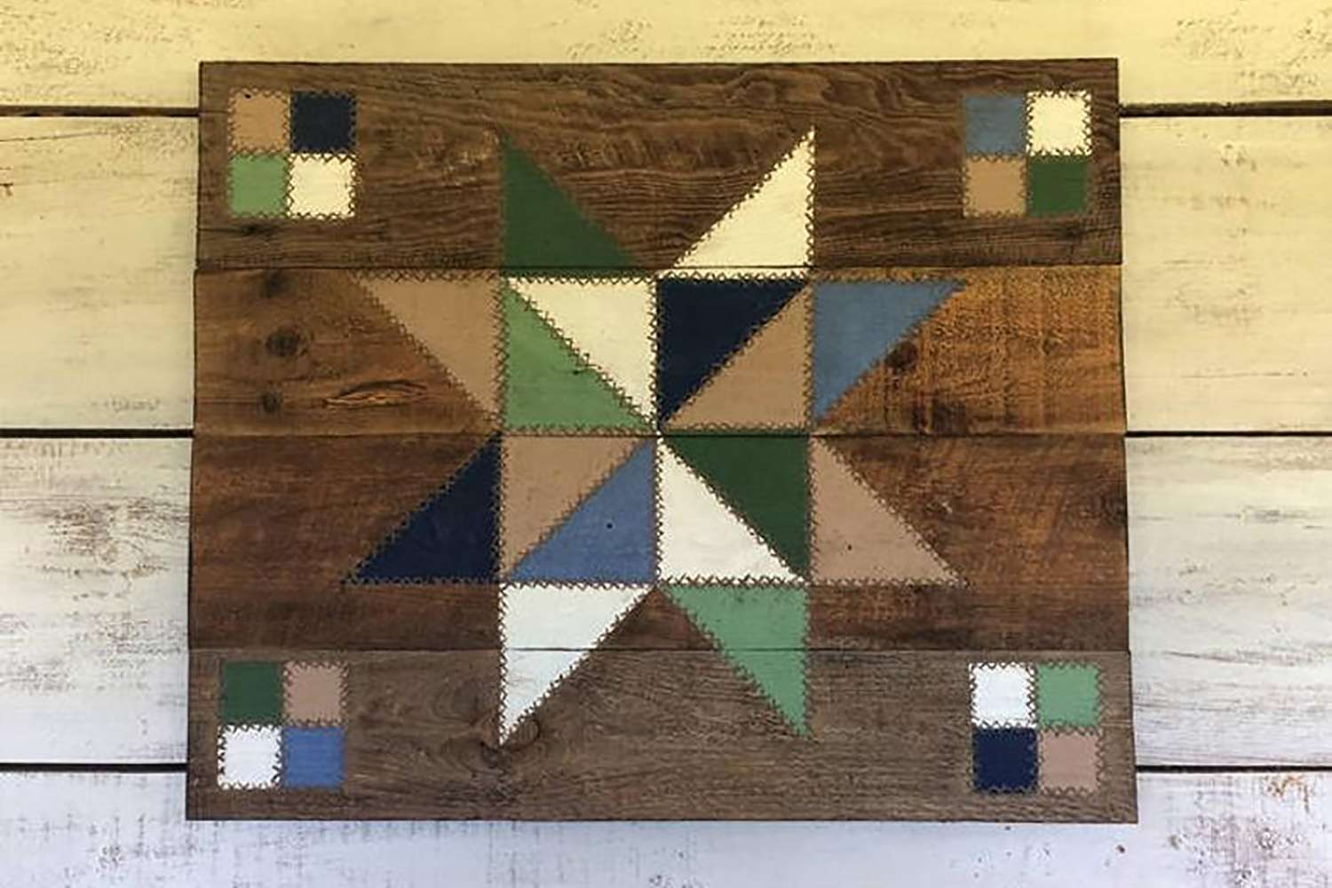 Rustic Star Barn Quilt - The Best Quilt Patterns