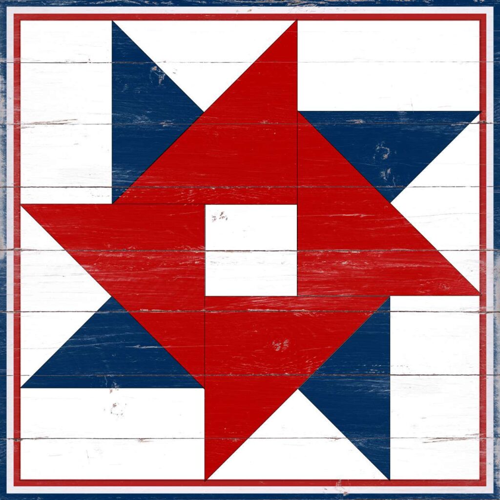 Pinwheel Rotation Barn Quilt - The Best Quilt Patterns