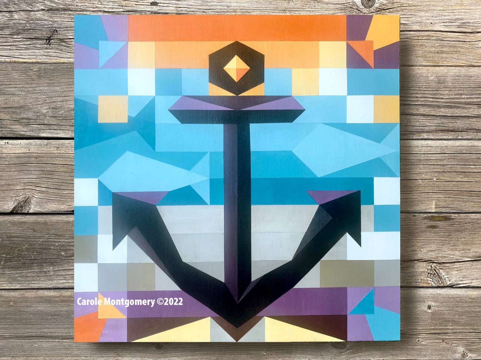 Drop Anchor Barn Quilt - The Best Quilt Patterns