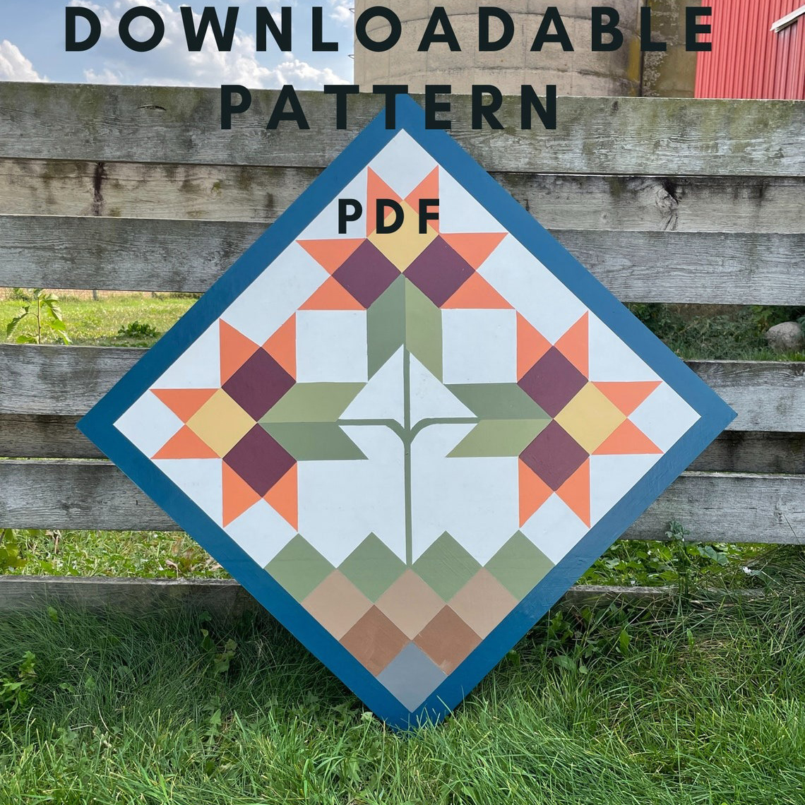 Discover 25 Free Printable Barn Quilt Patterns - Perfect for All Skill ...