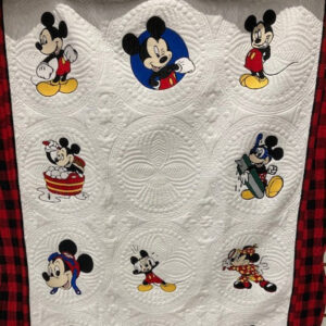 20 Cute and Fun Mickey Mouse Quilt Patterns to Try