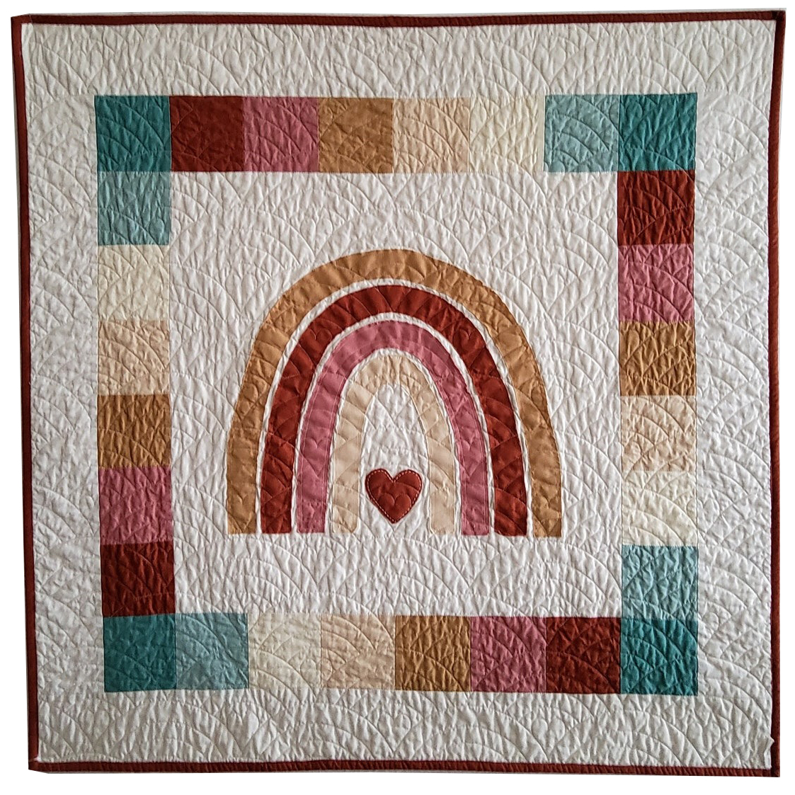 20 Beautiful Rainbow Quilt Patterns