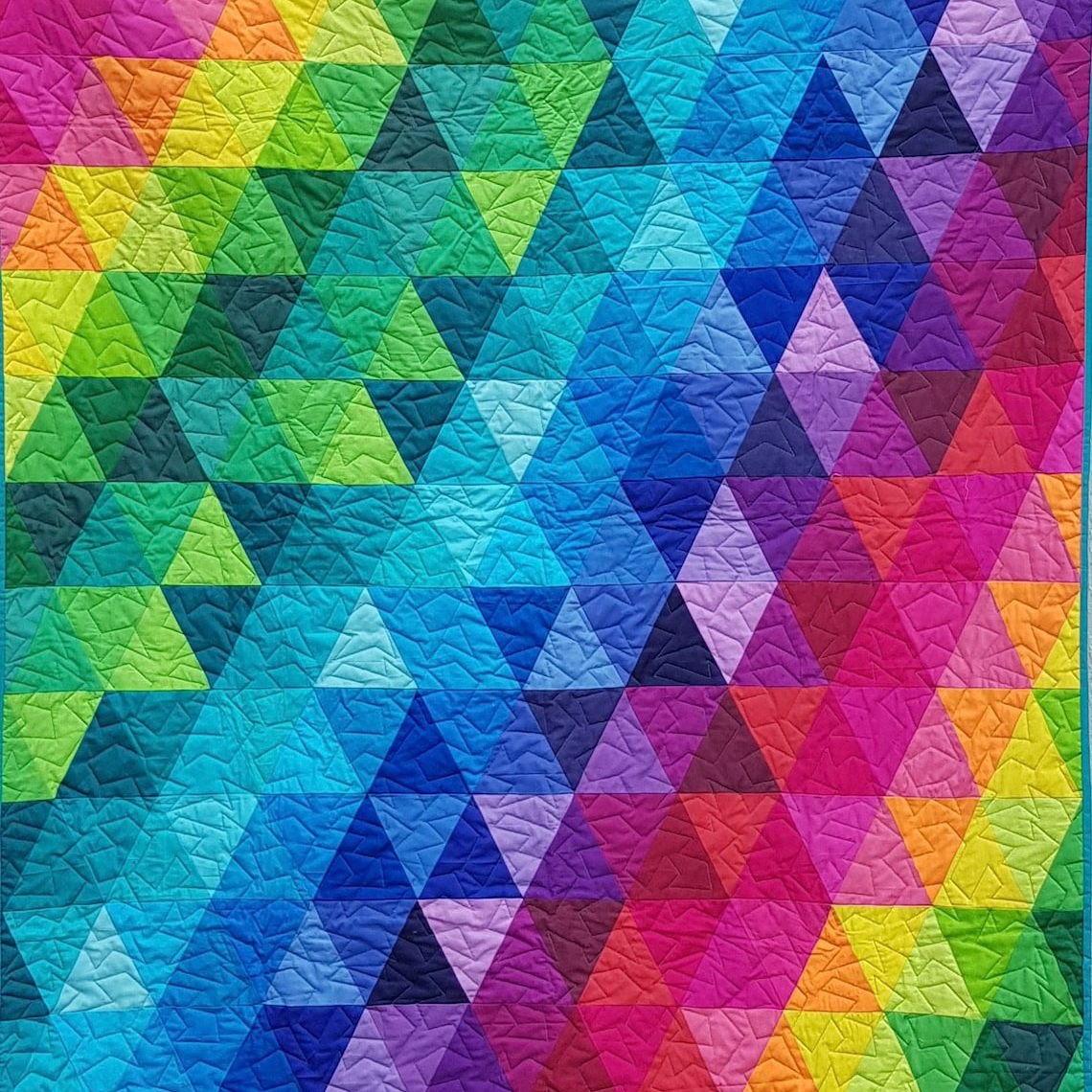 20 Beautiful Rainbow Quilt Patterns