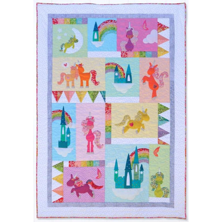20 Beautiful Unicorn Quilt Patterns